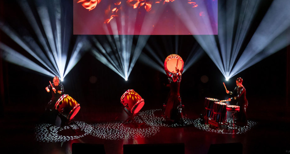 The history of taiko or wadaiko, a form of modern art...